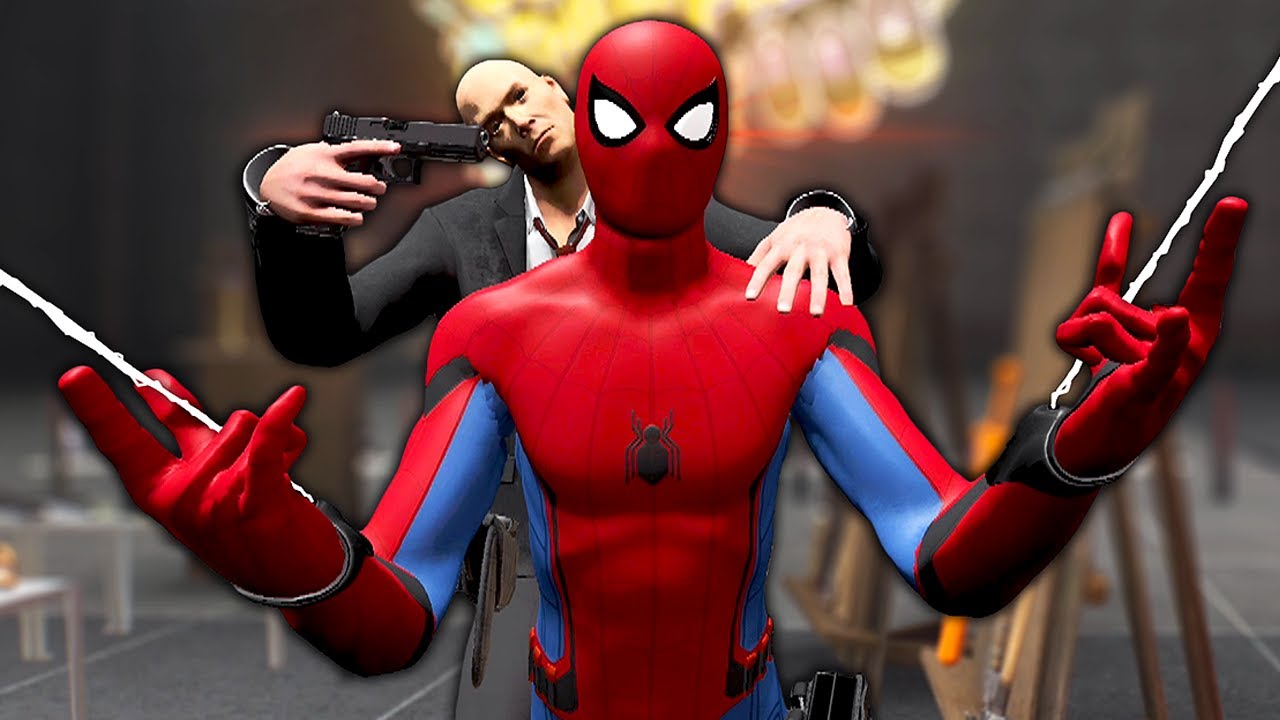 Becoming a HITMAN & Taking Down Spider-Man - Boneworks VR Multiplayer ...