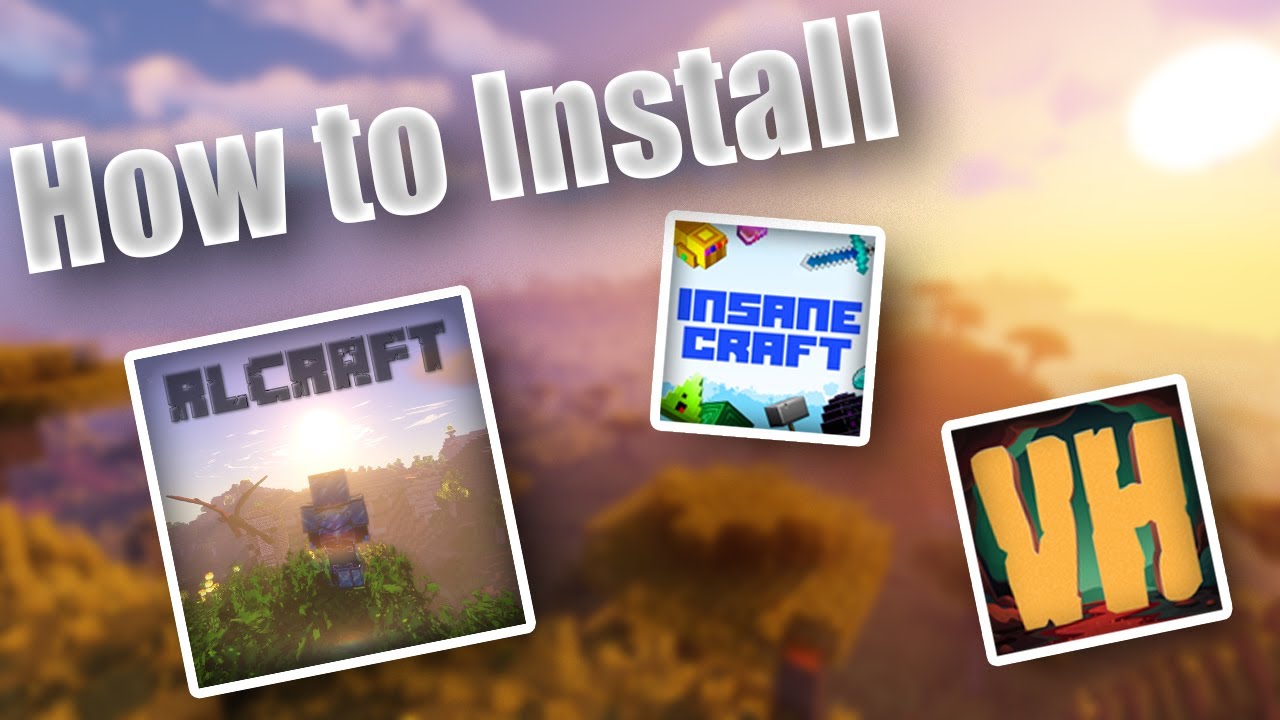 How to Install Popular Minecraft Mods like RLcraft, Insane Craft, Vault ...