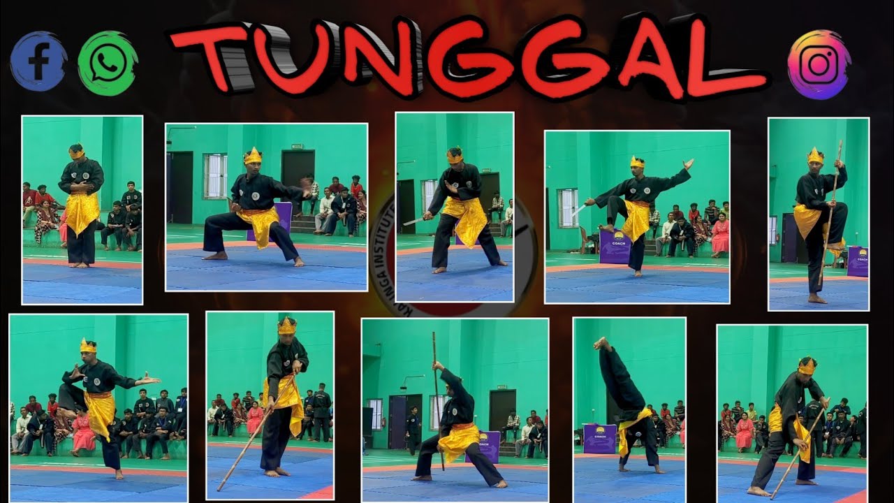 Tunggal Jurus || Pencak Silat Tunggal || Tunggal Demonstration - YouTube