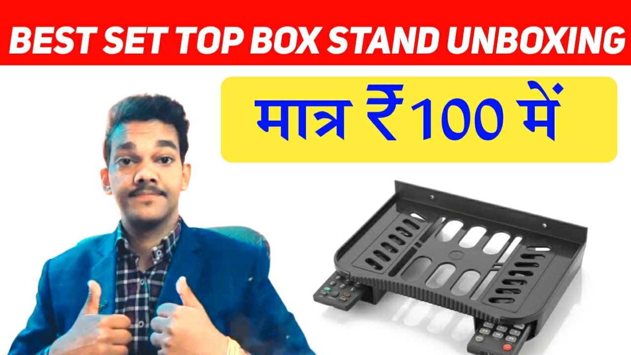 New best DTH stand for box put on the || Unboxing and review box stands ...