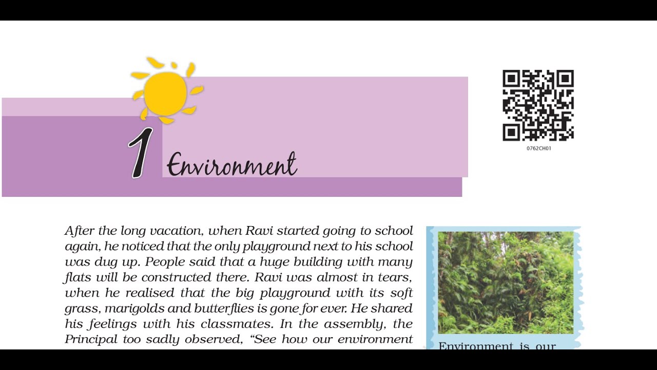 Chapter-1 ll Environment class 7th ncert ll hindi explanation - YouTube