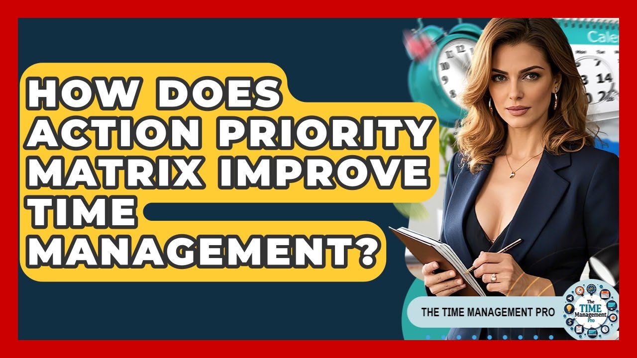 How Does Action Priority Matrix Improve Time Management? - The Time Management Pro - YouTube