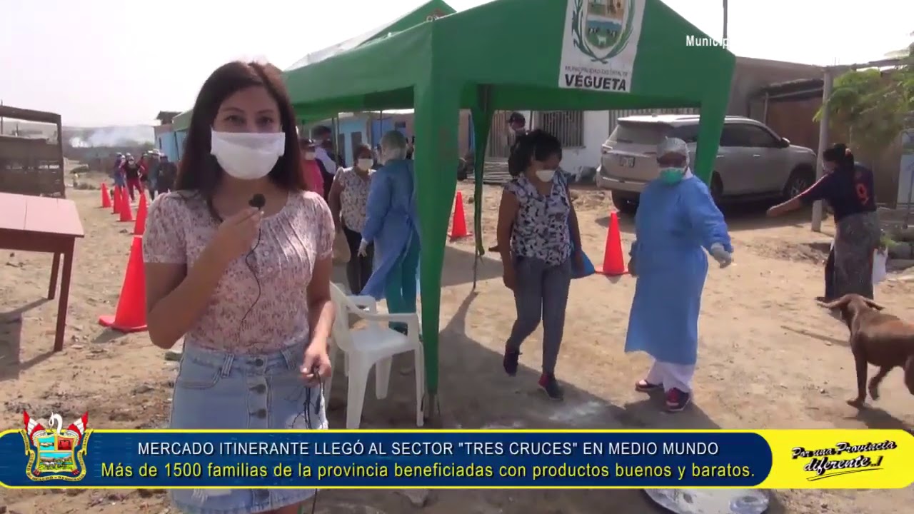 VECINOS DEL DISTRITO DE VÉGUETA PARTICIPAN RESPONSABLEMENTE DEL MERCADO ...