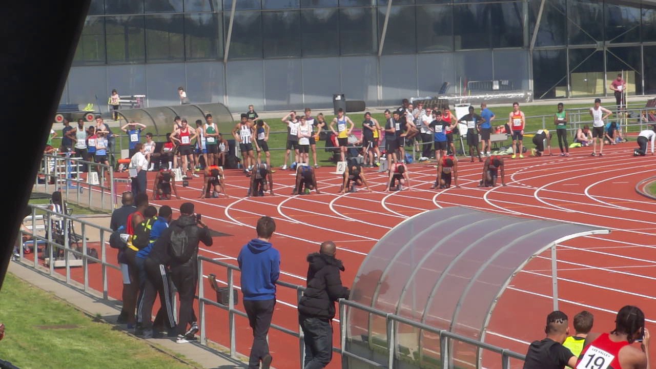 Camron Lyttle 100m Lee Valley 08/04/17 - YouTube