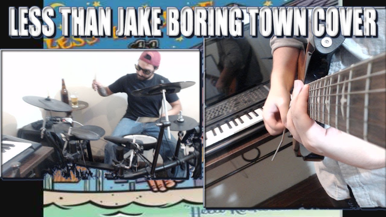 History of a boring town - less than Jake cover - YouTube