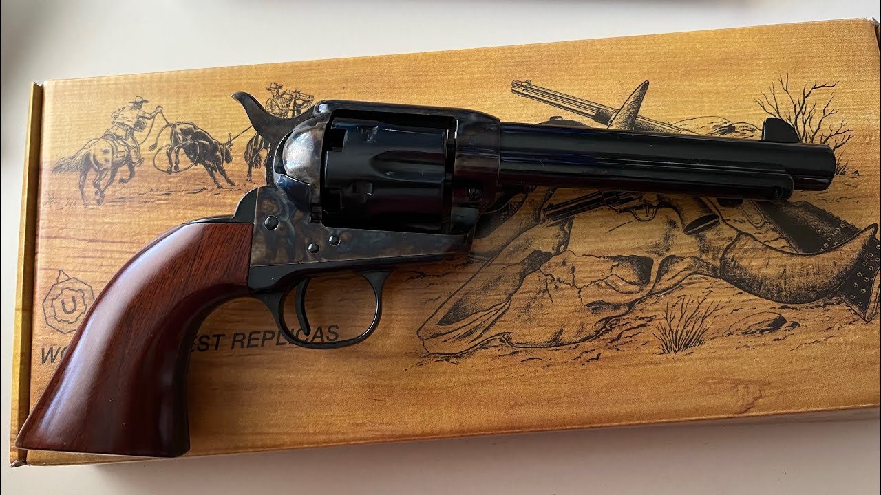 Uberti 1873 Cattleman BP .44 - YouTube