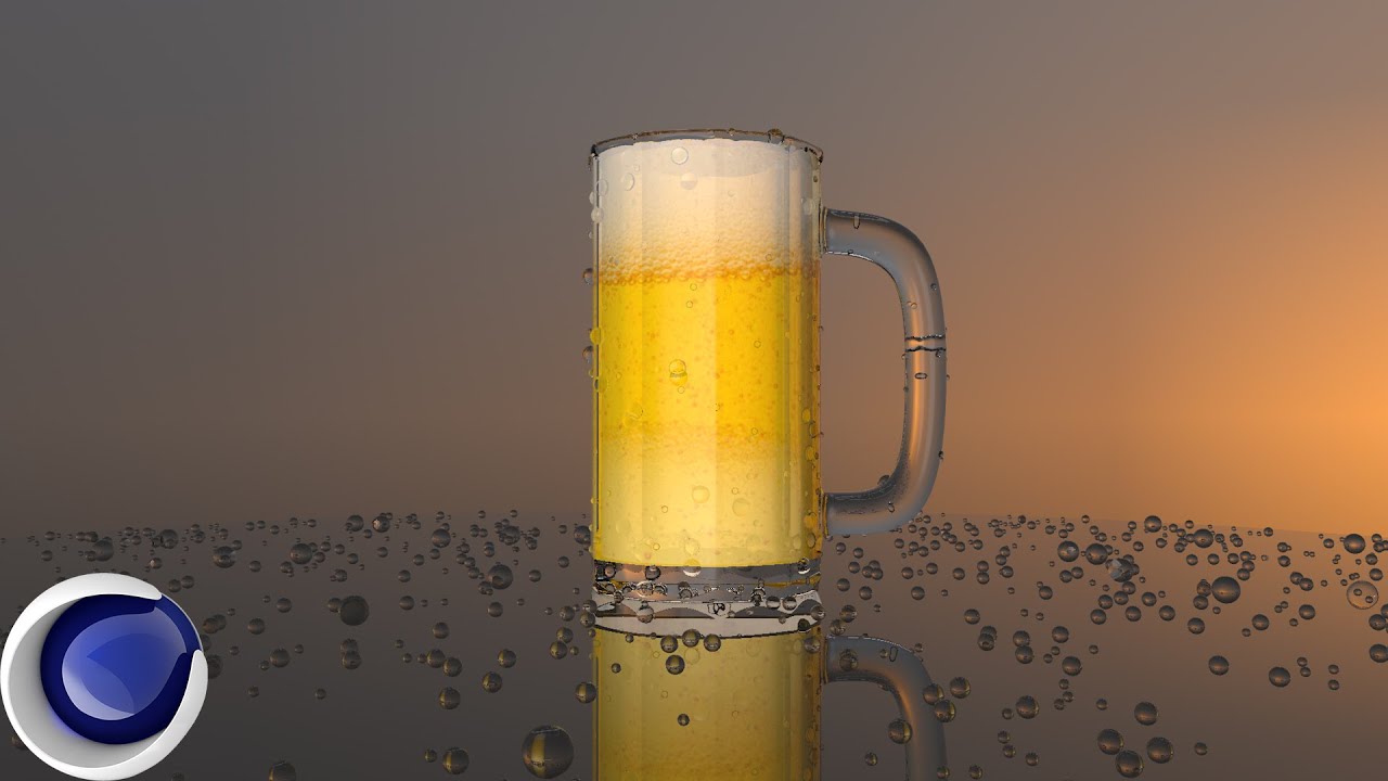 Water Drops In Cinema 4d Quick Tutorial - YouTube