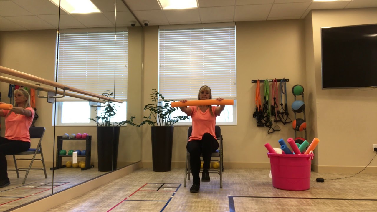 Active Chair Noodle workout - YouTube
