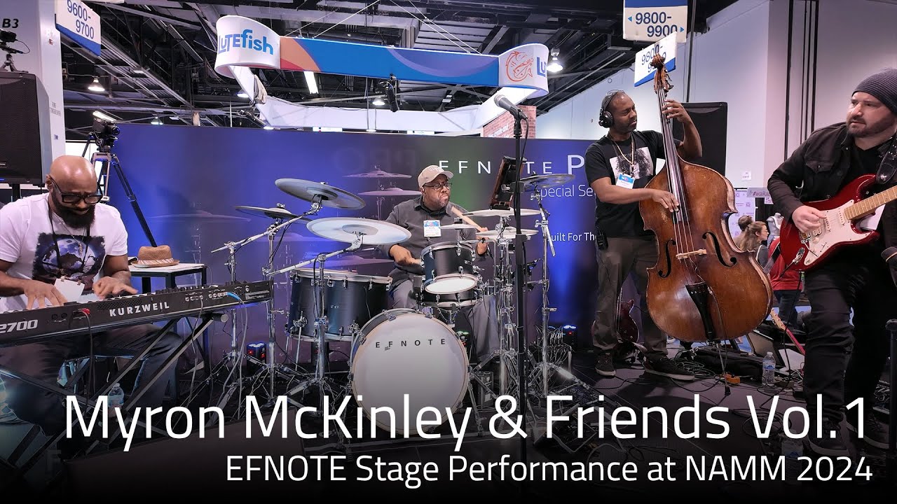 Myron McKinley & Friends feat. Marvin Smitty Smith Vol.1 | EFNOTE Stage ...