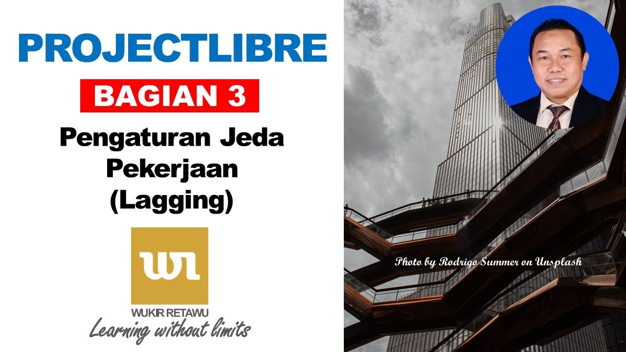 ProjectLibre Bagian 3: Pengaturan Jeda Pekerjaan (Lagging) - YouTube
