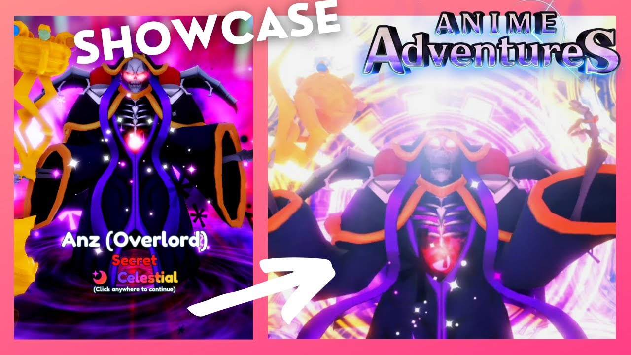 Secret Max Lvl Celestial Trait Ainz Ooal Gown (Overlord) | Showcase ...