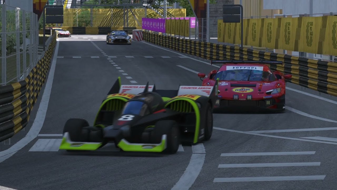 Cyber Formula VS GT3 MACAU assetto corsa 新世纪GPXサイバーフォーミュラ Future GPX ...