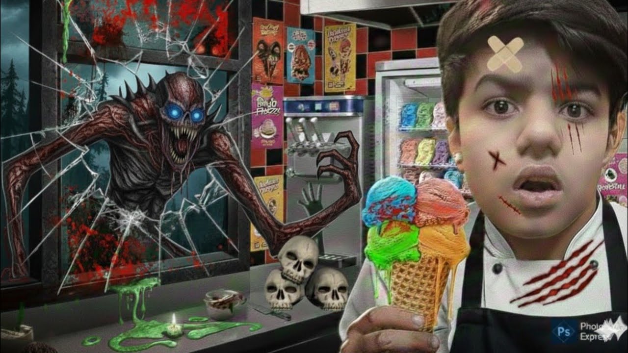 The Scariest Ice Cream Shop Ever 😱| Very HORROR - YouTube