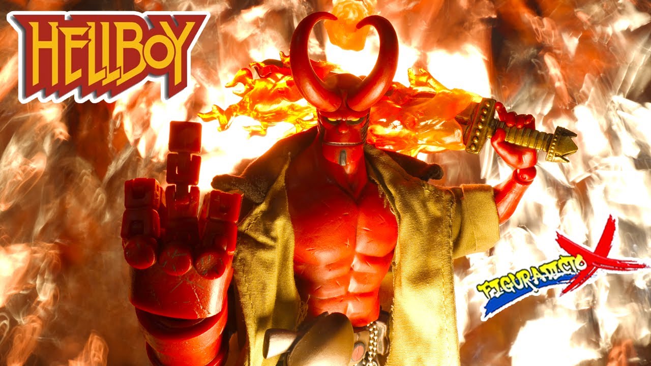 Review Hellboy 1000Toys Dark Horse Comics Knock Off Copia Bootleg ...