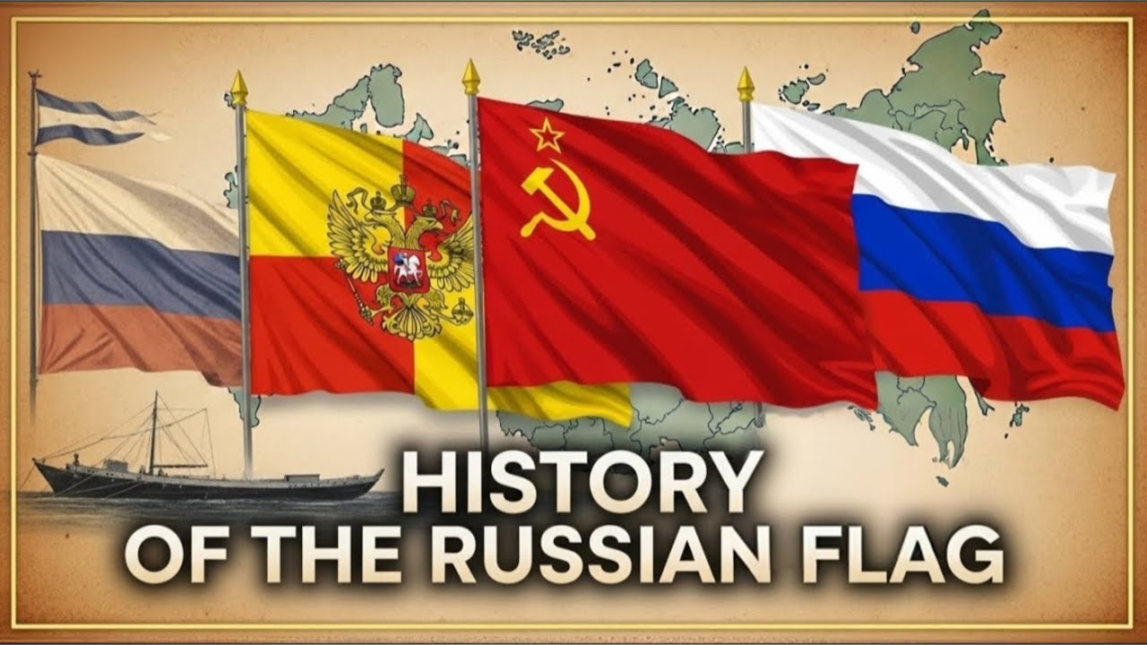 History of the flag of Russia 🇷🇺 🔥 - YouTube
