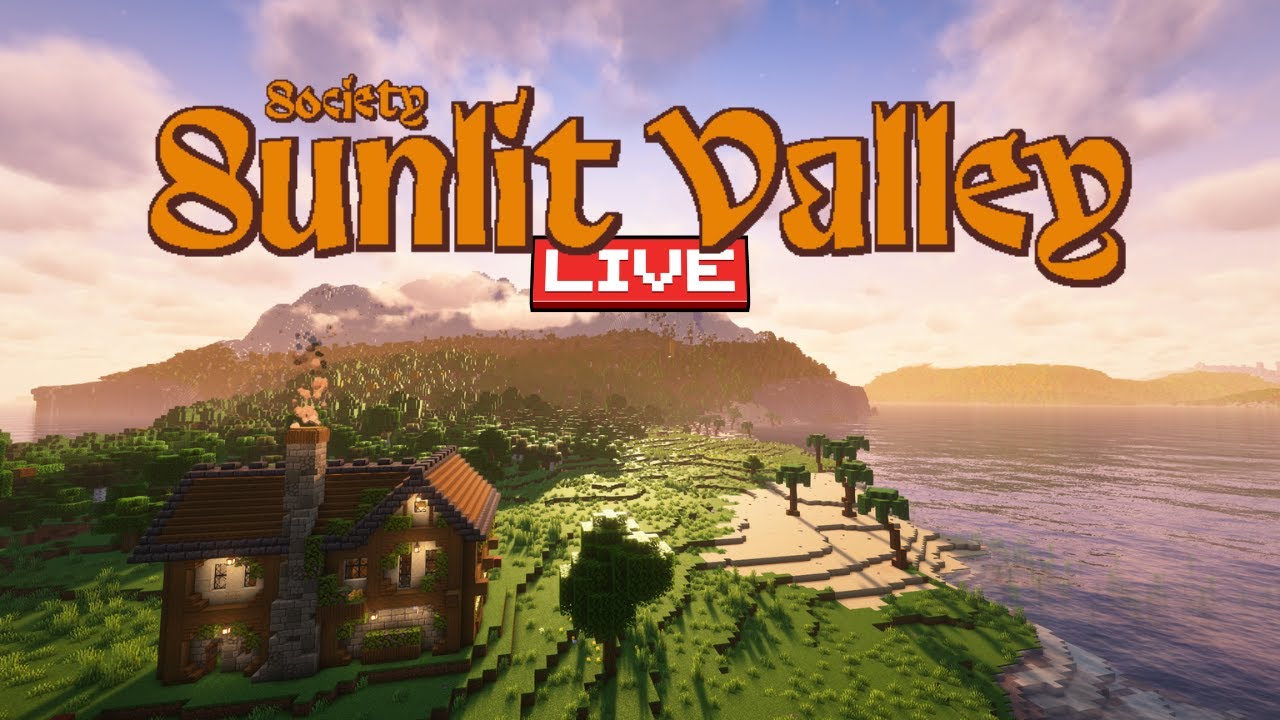 Stardew Valley pero en Minecraft | Society: Sunlit Valley - YouTube