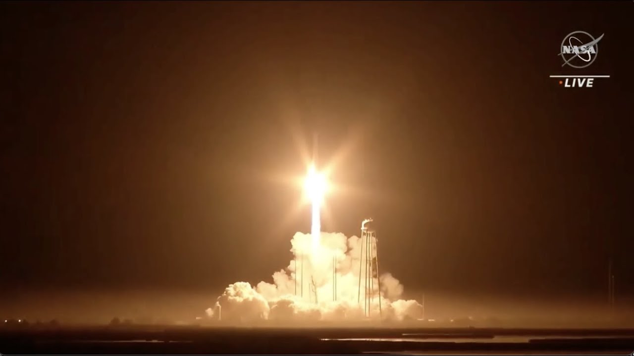 SS Sally Ride cargo ship launches to space station atop Antares rocket ...