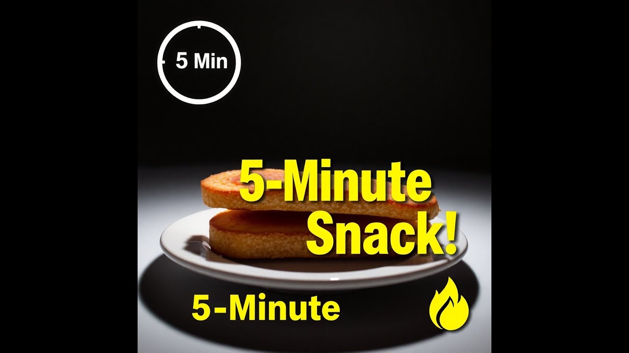 5-Minute Easy Snack Recipe | Quick & Tasty Bread Recipe at Home ...