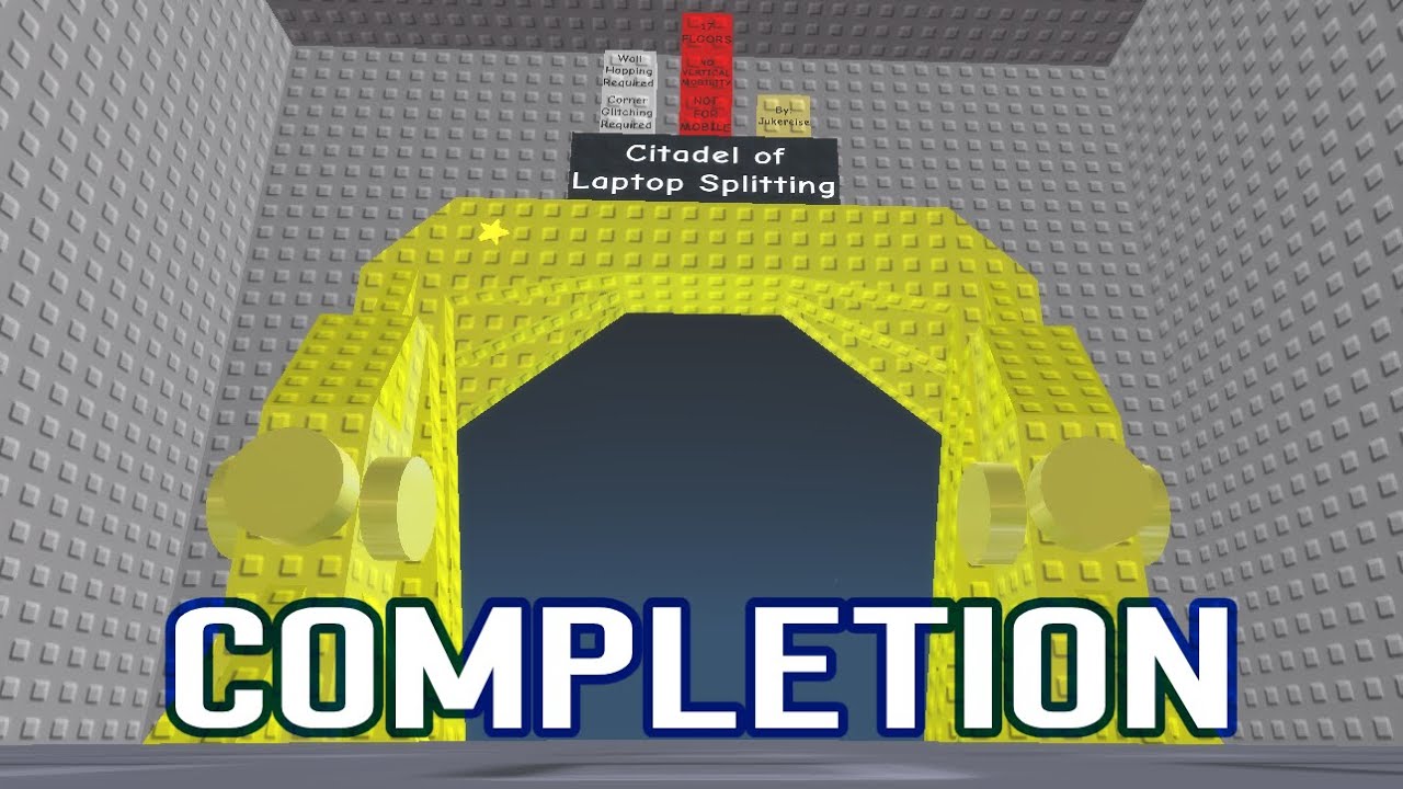 Citadel Of Laptop Splitting COMPLETION (CoLS ROBLOX JToH) - YouTube