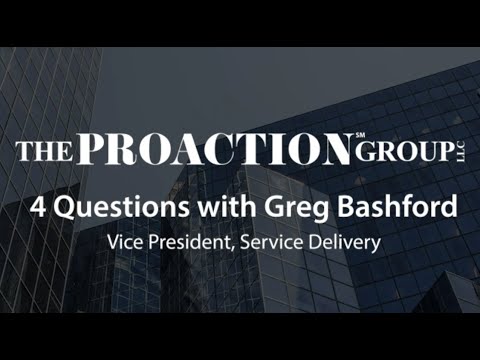 4 Questions with Greg Bashford - Vice President, Service Delivery - YouTube