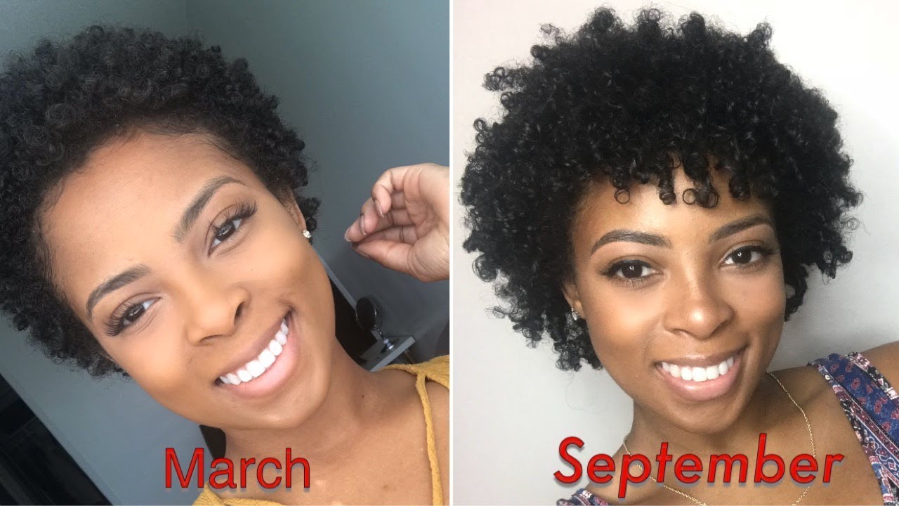 6 month POST BIG chop + PICTURES - YouTube
