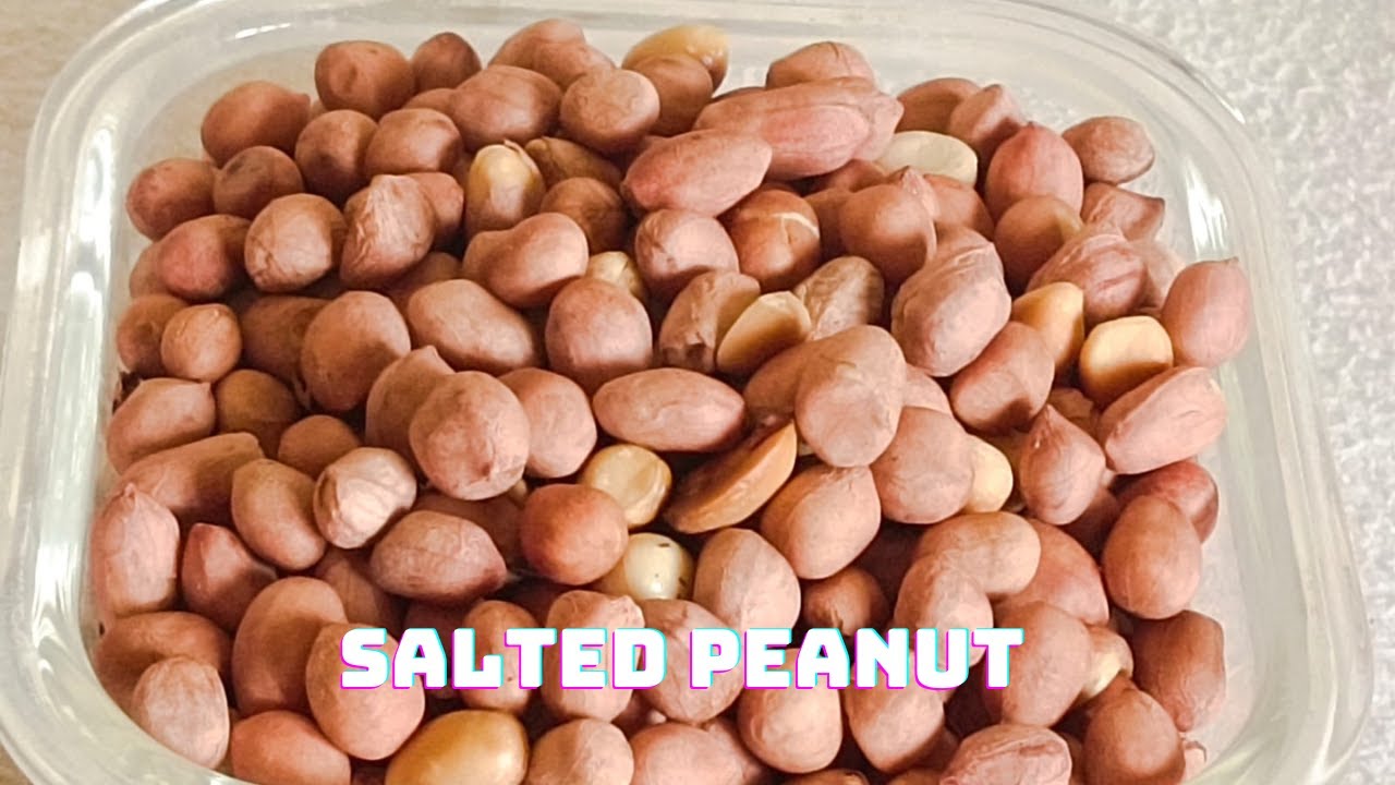 Salted Groundnut II How to fry groundnut salted II Salted Peanut II How ...