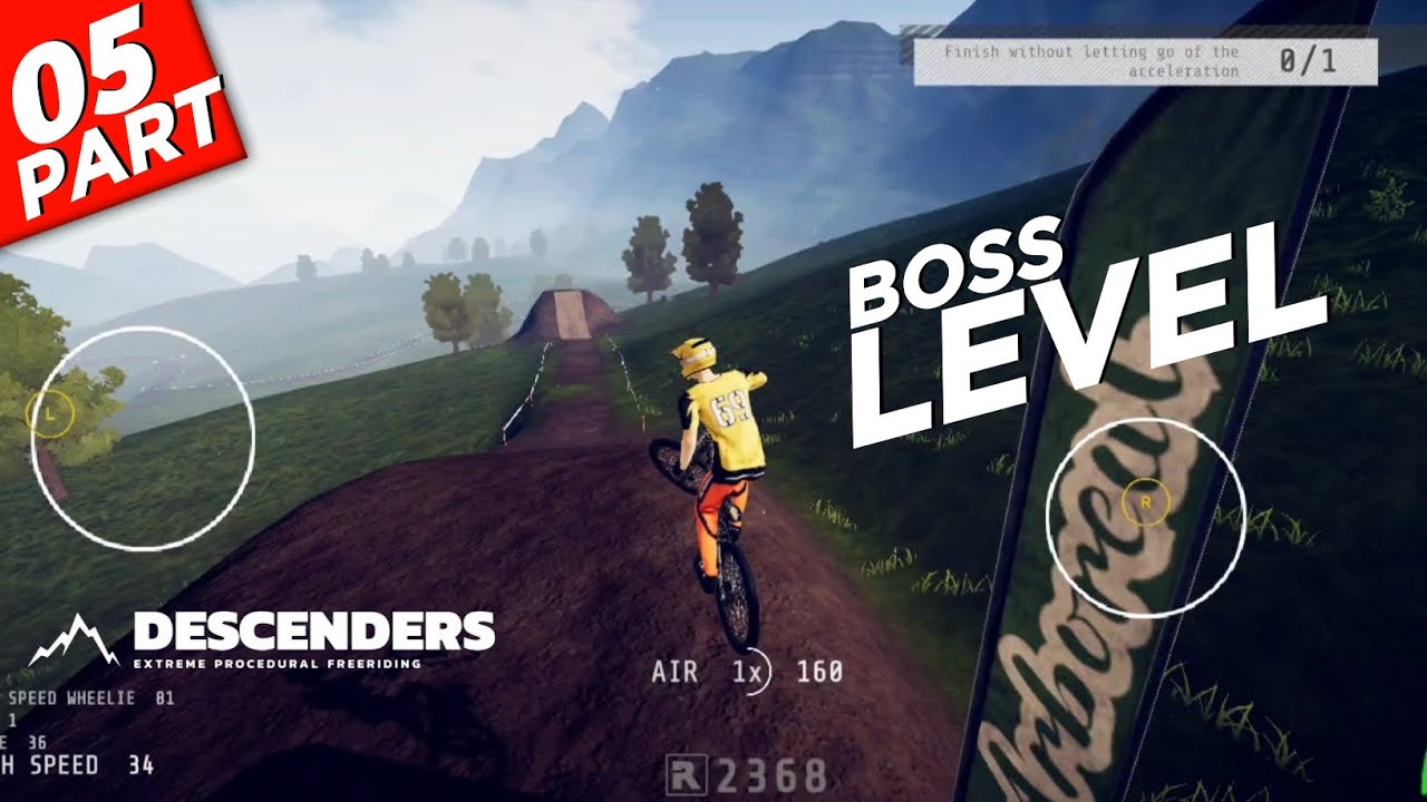 Descenders Mobile Gameplay Part - 05🏁🔥 | Boss Level Gameplay 🔥 - YouTube