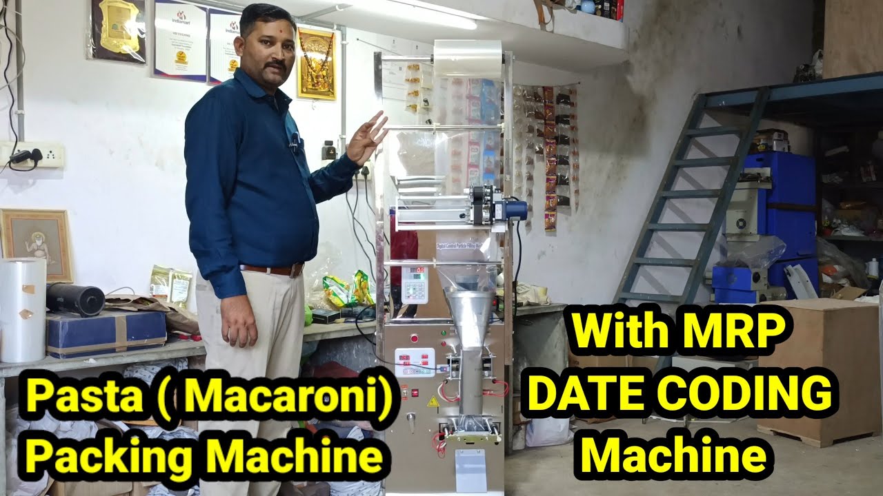 Automatic Pasta Pouch Packing Machine| Macaroni Packing Machine | Pasta ...