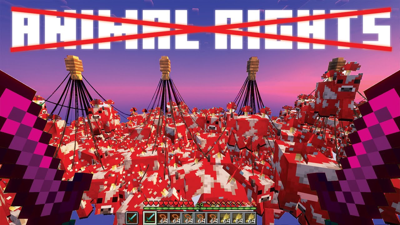 I Committed Animal Rights Violations In Minecraft - YouTube