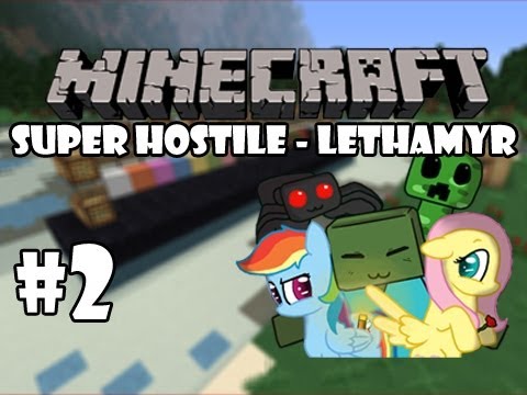 Minecraft: My Little Pony Adventures - Super Hostile - Lethamyr Part 2 ...