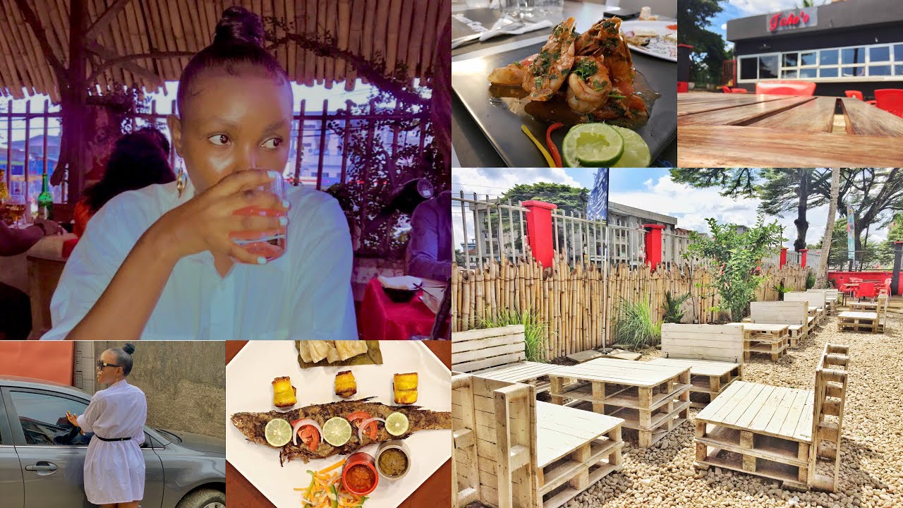 RESTAURANT TOUR/ REVIEWS : TCHO’S SPACE Douala, Cameroon./ VLOG - YouTube