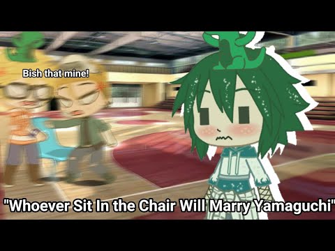 Whoever sit in the chair first will marry yamaguchi || TsukiYama ...