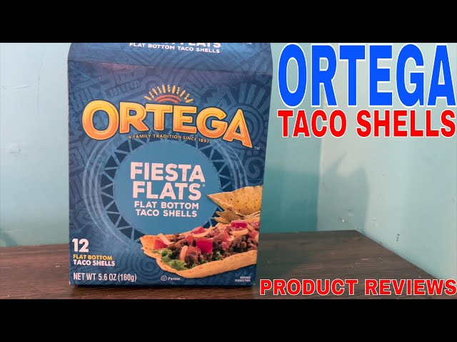 Square Bottom Taco Shells Ortega