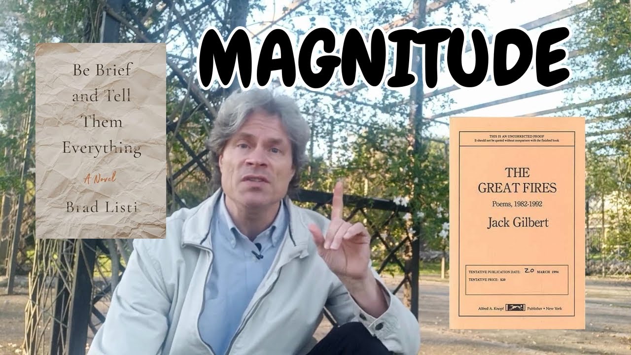 Stylistic Brilliance: Jack Gilbert's Poetry and Brad Listi's Prose - YouTube