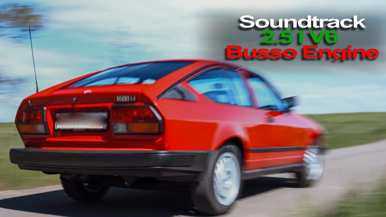 Alfa Romeo GTV6 Soundtrack - YouTube