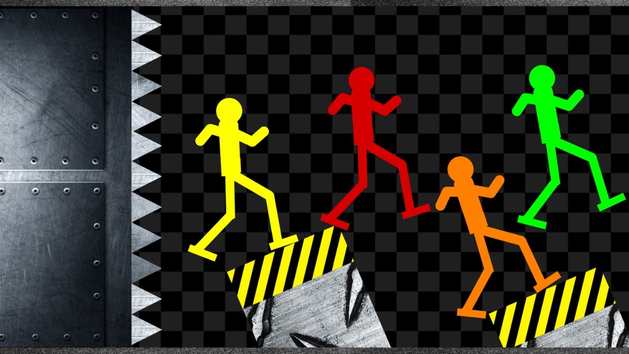 The Spike Walls: Stickman Survival Race - YouTube