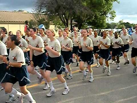 Lackland AFB BMT 322 TRS Flight 571 - YouTube