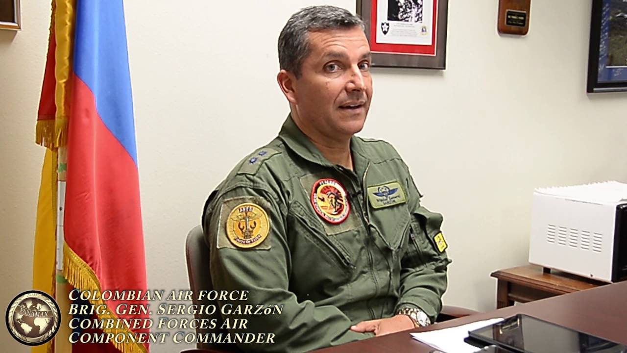 PANAMAX 16 interview with Brig. Gen. Sergio Garzon - YouTube