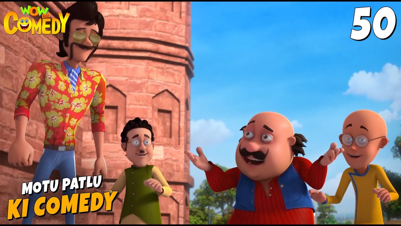 Dreams of Robot | Episode 50 | Motu Patlu Best | Season 13 | Comedy ...
