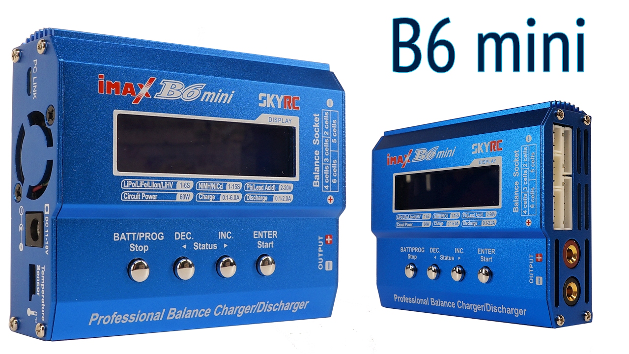 Зарядное устройство SkyRC iMAX B6 Mini - Original. Проверка на ...