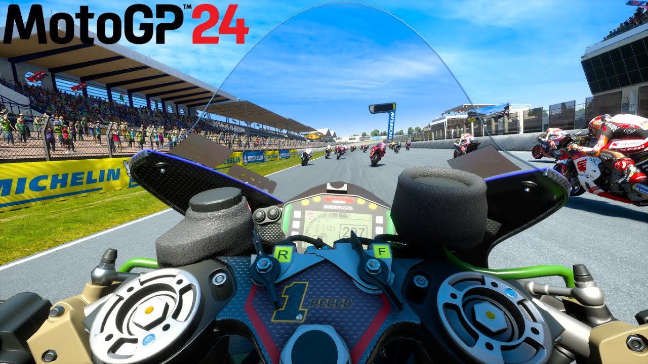 MotoGP 24 | Ducati Desmosedici GP24 Dominates the Track at Le Mans ...