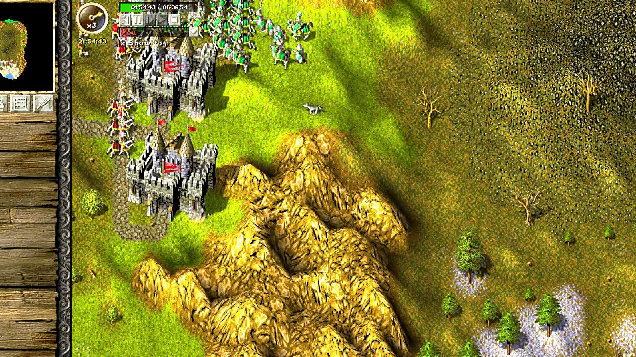 Two Sides - Knights and Merchants (KaM) Remake (r6367 and r6720) - YouTube