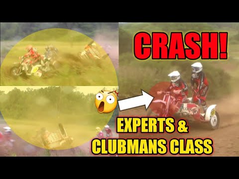Sidecarcross *CRASH ALERT*Experts and Clubmans Classes - YouTube