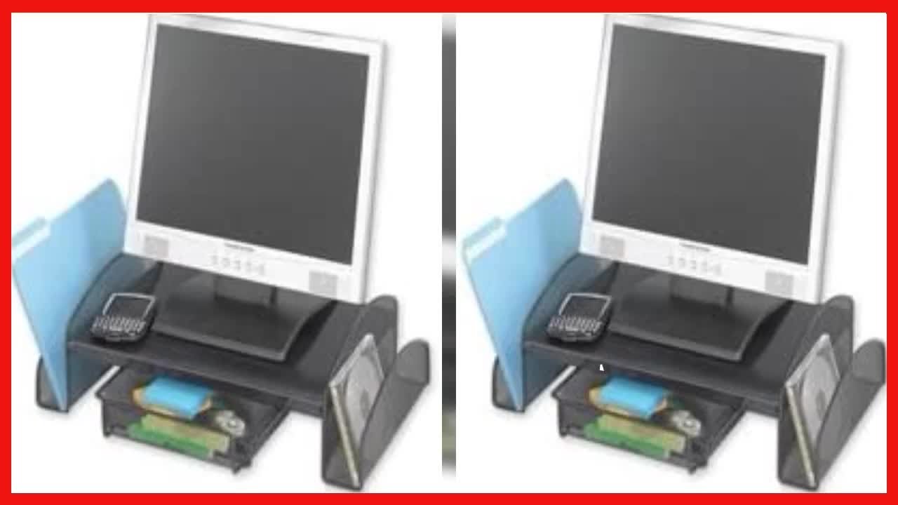 Onyx Mesh Monitor Stand: Elevate Your Workspace with Style and Function ...