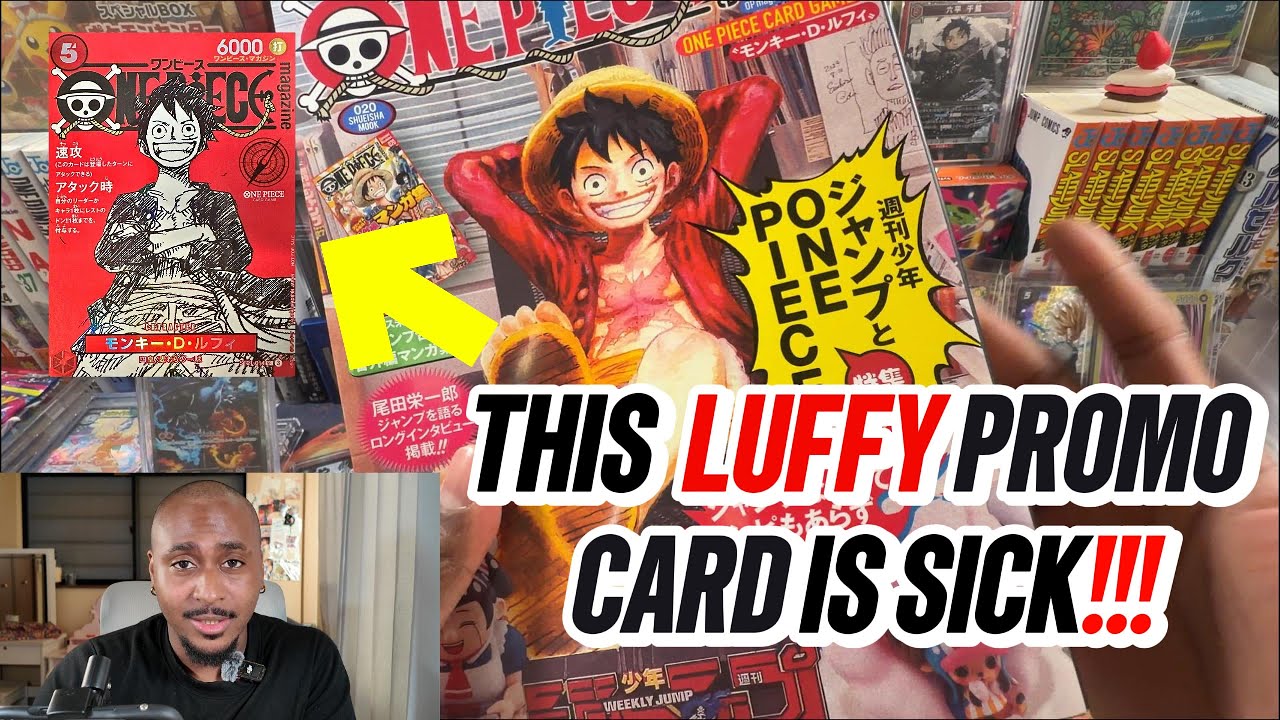 Opening One Piece Magazine Vol. 20 with the JAPANESE Luffy Promo Card ...
