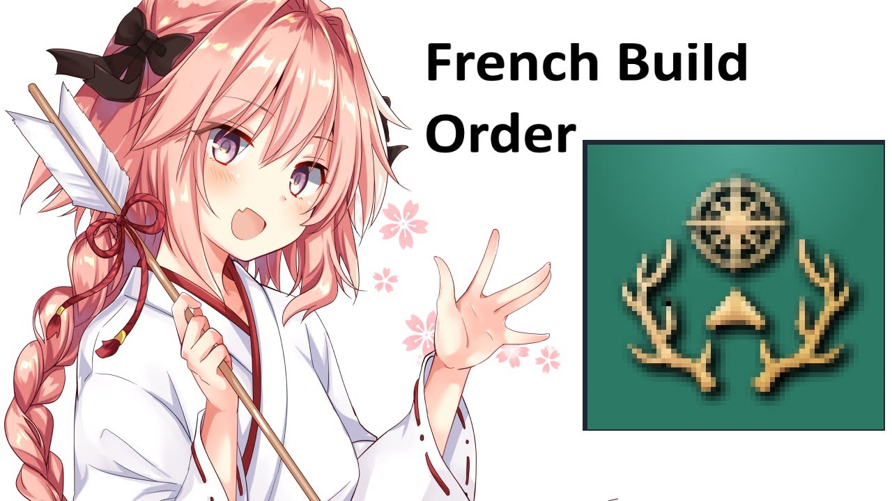 Age of Empires IV - French Professional Scouts Build Order - YouTube