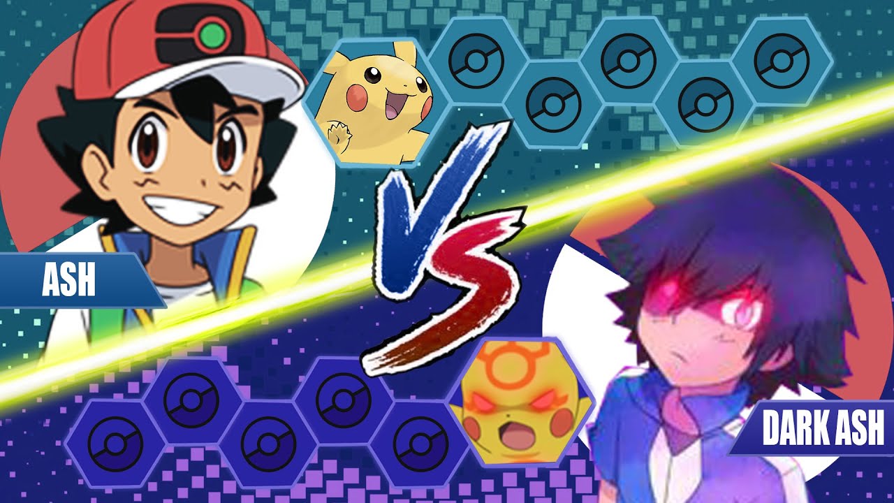 Pokemon Battle Alternate World: Ash Vs Dark Ash - YouTube