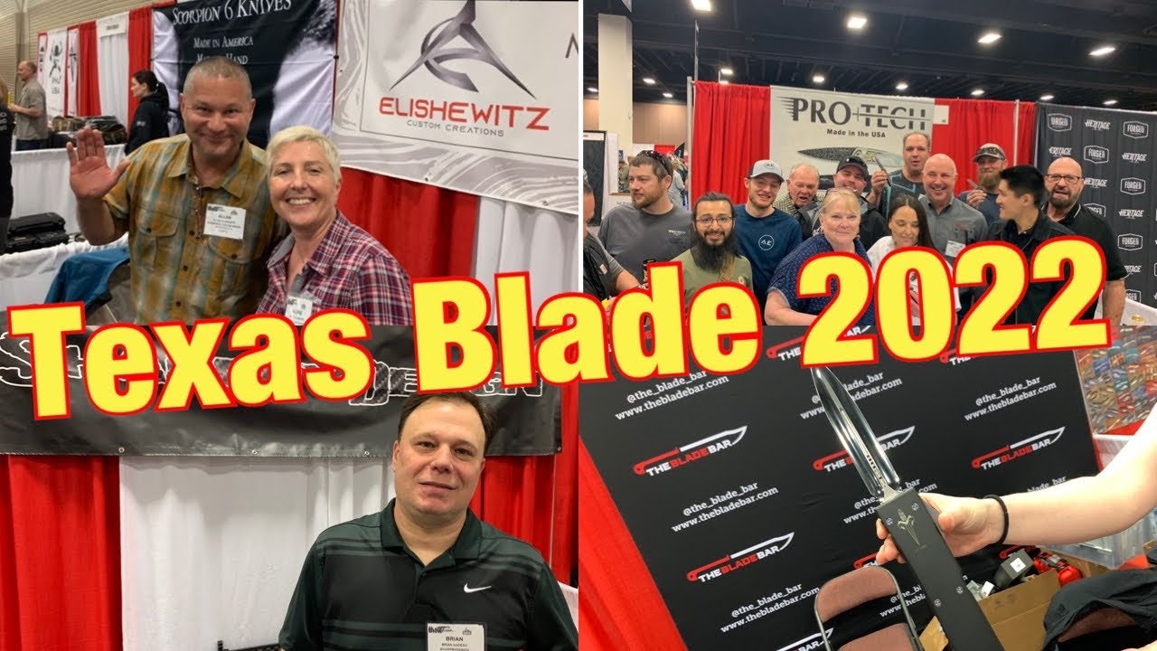 Texas Blade Show 2022 My walk around and narrative ! - YouTube