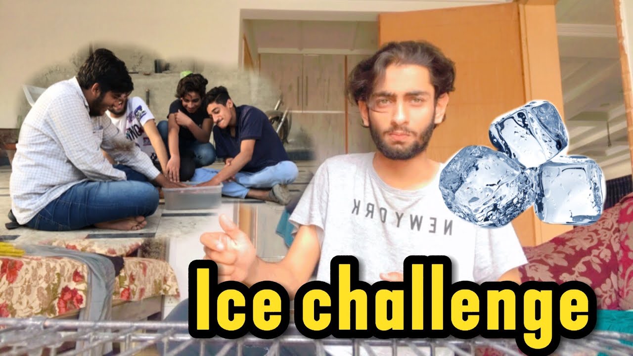Hands on ice challenge💀🔪 RS.1000 prize to winner😭🔫 - YouTube