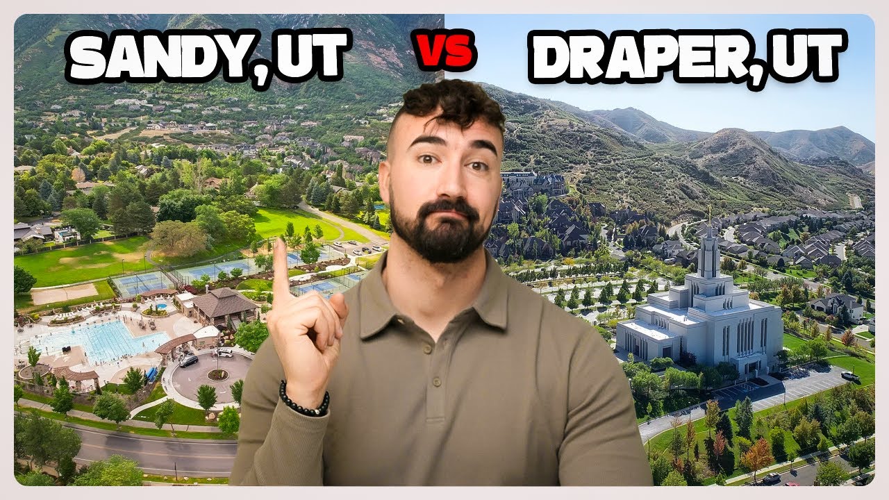The TRUTH About Living in Sandy vs Draper Utah (Pros & Cons) - YouTube